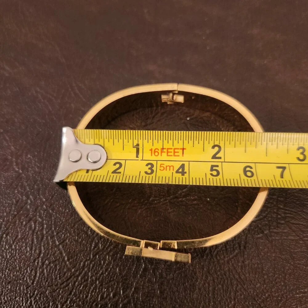 Jewelry | Hermes Clic H Bracelet In Black Enamel With Gold Plating Not ...